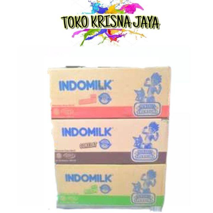 1 DUS INDOMILK BOTOL ISI 24 PCS X 190 ML RASA VANILLA | COKELAT ...