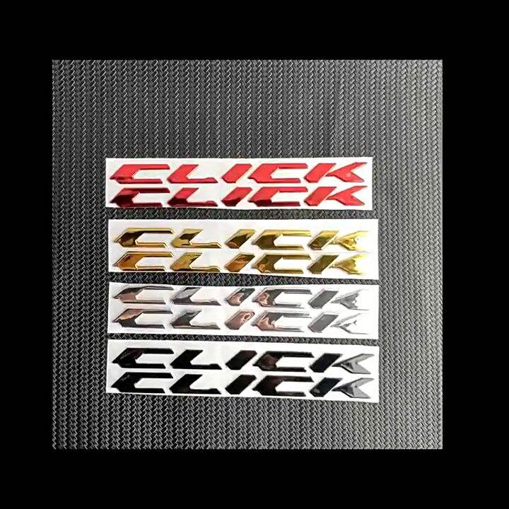 Stiker Click Vario 125I 150I New 3D Emblem Click 125 150 Stiker Tulisan ...