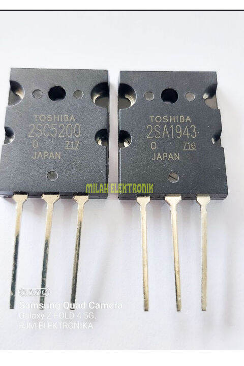 Transistor Toshiba 2SC5200-2SA1943 satu set | Lazada Indonesia