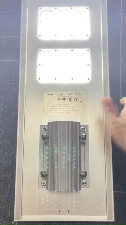 Led Street Light BK1-60W Alumimum Mono Panel Solar Lamp 60W High ...