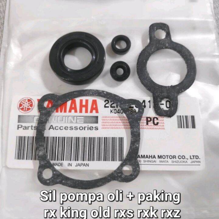 Seal sil dan paking pompa oli RX king lama Rxking old rxk rxs | Lazada ...