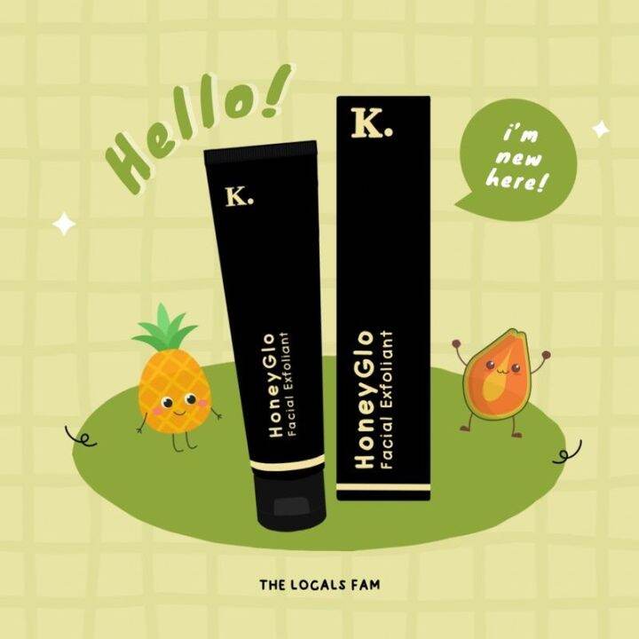 KAYMAN BEAUTY HONEYGLO FACIAL EXFOLIATOR | Lazada