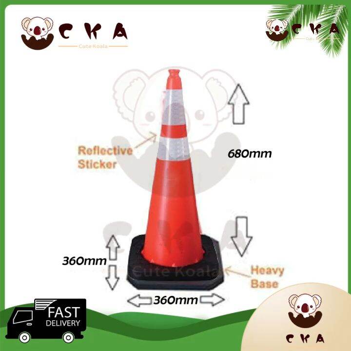 【Local shipment】☞DOUBLE LINE 30 PVC Reflective Signal Warning Safety ...