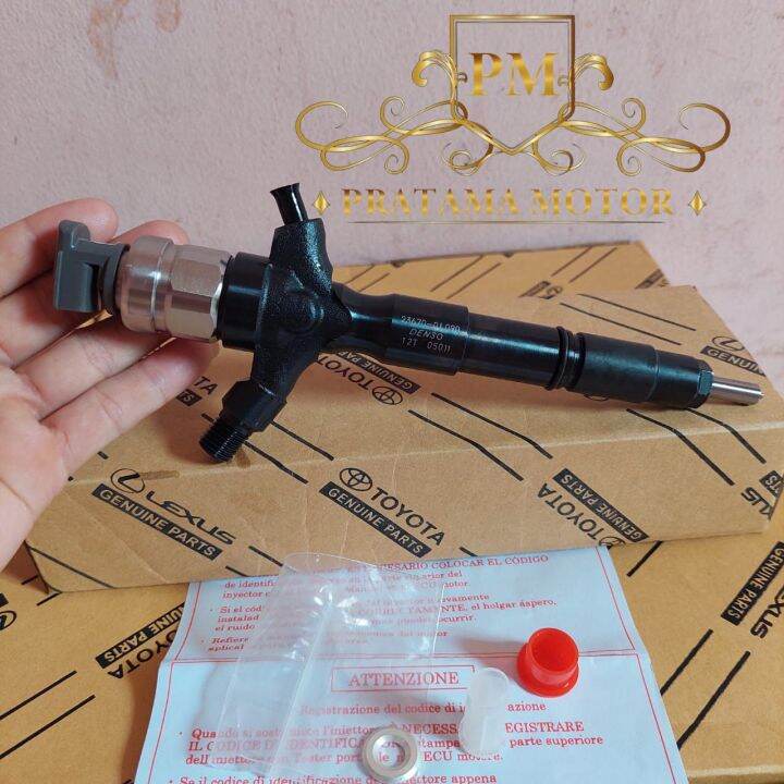 NOZZLE NOSSEL INJECTOR TOYOTA HILUX 2.5 INNOVA DIESEL 2KD 100% BARU ...
