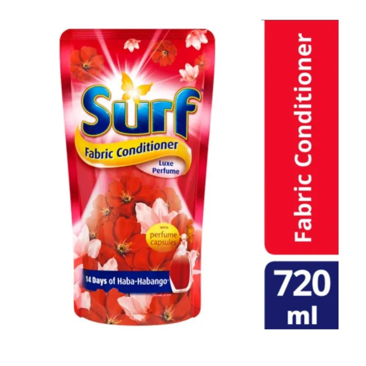 Sale!!! SURF FABCON LUXXE PERFUME 720ML crumpled packaging | Lazada PH