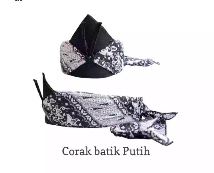 Ikat Kepala Tradisional Khas Sunda, Jawa, dan Bali/Totopong/Bando/Topi/Bendo all size | Lazada ...
