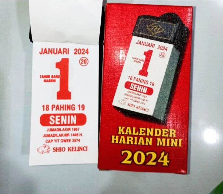 Kalender Sobek Harian Mini Kalendar 365 Hari | Lazada Indonesia