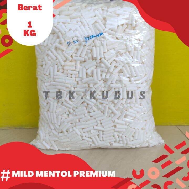 Gabus busa filter Mild mentol Premium 1kg | Lazada Indonesia