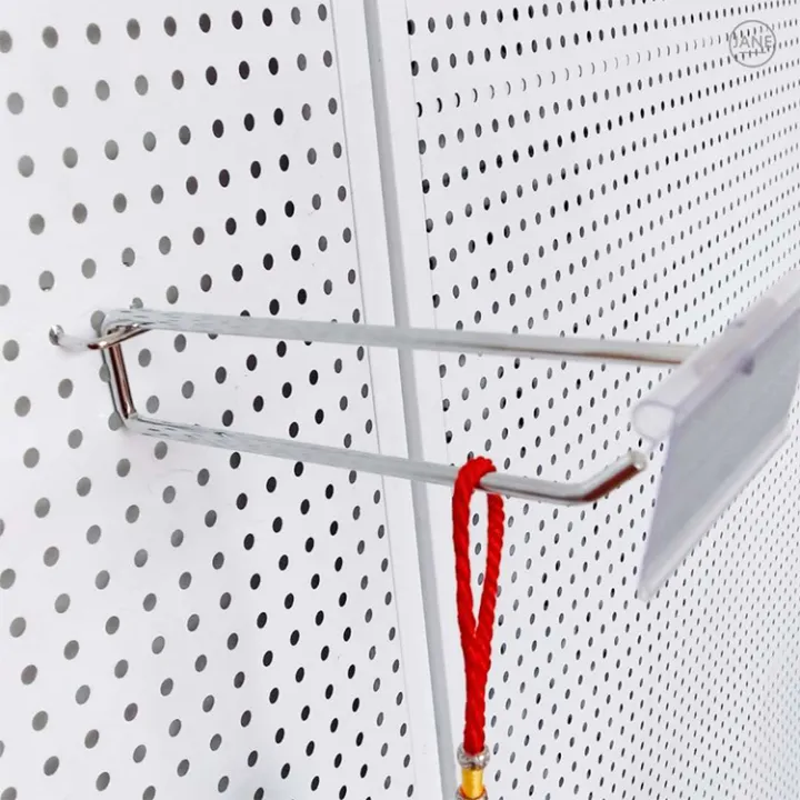 Double Line with Price Tag Bold Pegboard Hook Standard Distance ...