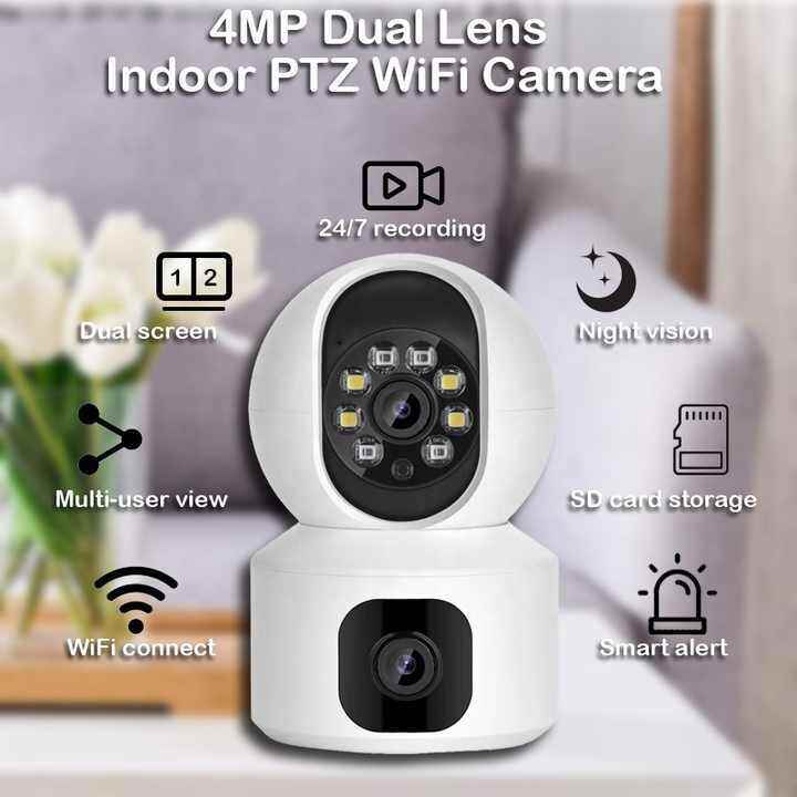 New CCTV V380 Pro 2 Lens Dual Kamera Wifi IP Kamera Smart Camera ...