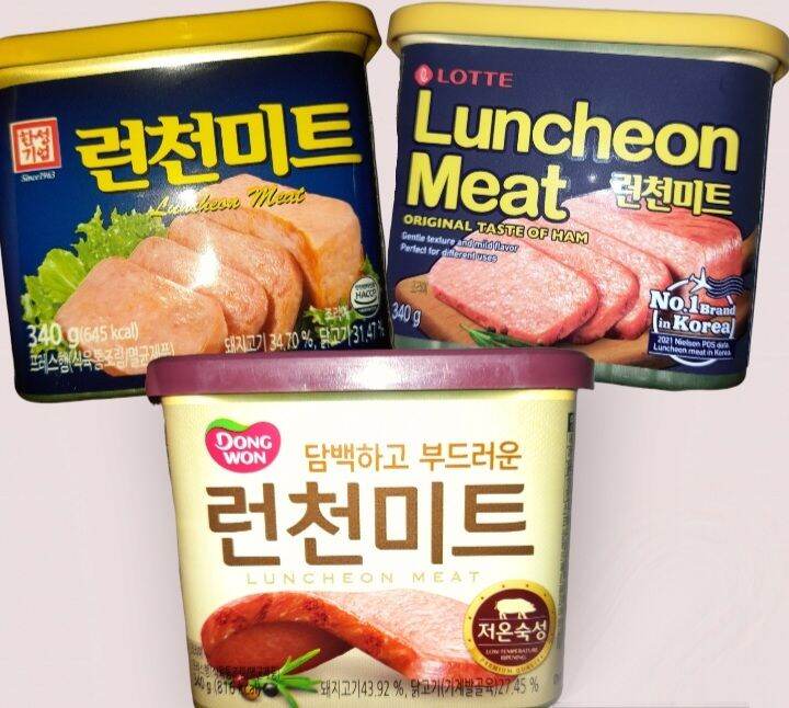 Korean Luncheon Meat 340g (Hansung, Dongwon, Lotte OK) | Lazada PH