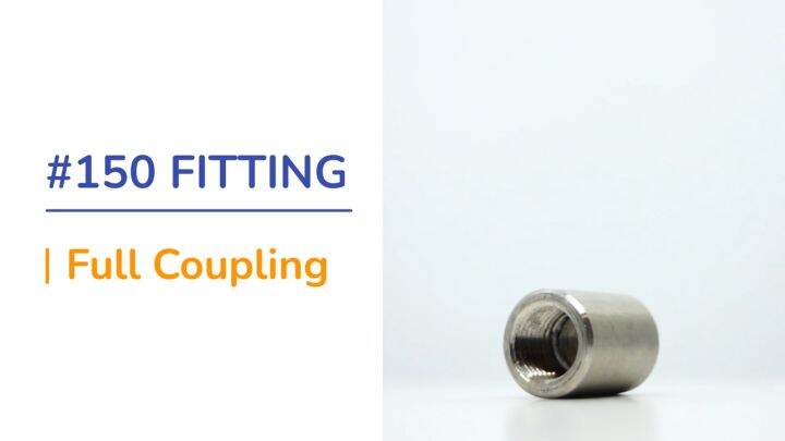 Stainless Steel SS316 Full Coupling Fitting 1/8” to 4” NPT/BSPT Female ...