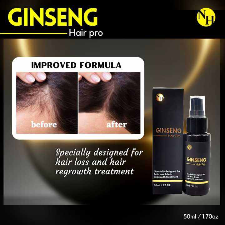 Tonik Rambut Ginseng (50ml) | Lazada