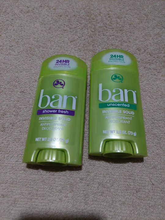 Ban Deodorant Invisible Solid Antiperpirant/Deodorant 2.6oz/73g | Lazada PH