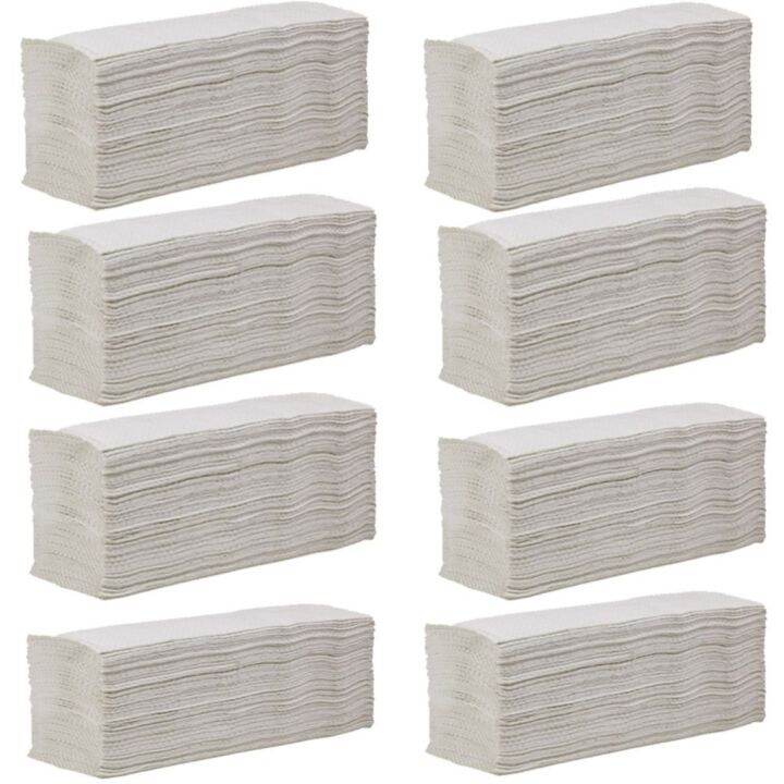 10 PACKS Interfold Hand Towel Tissue - Virgin Pulp | Lazada