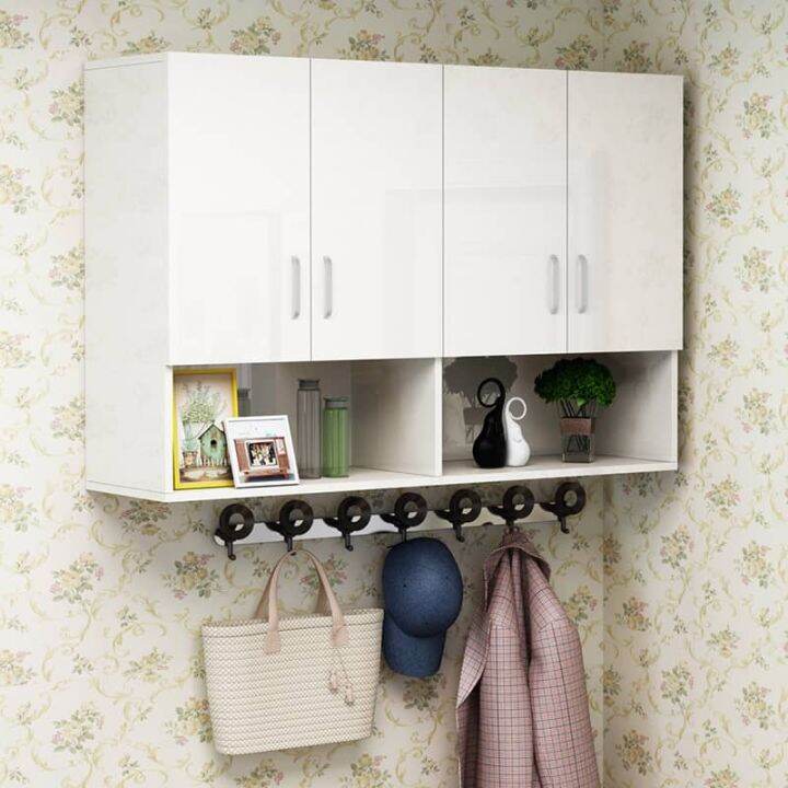 PP Kitchen Cabinet Storage Wall Cabinet Wall-Mounted Wardrobe Kitchen ...