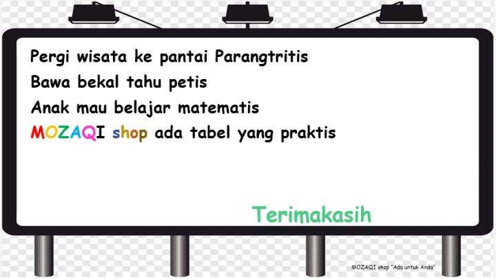 Tabel Pangkat 2 dan Akakar Kwadrat | Lazada Indonesia