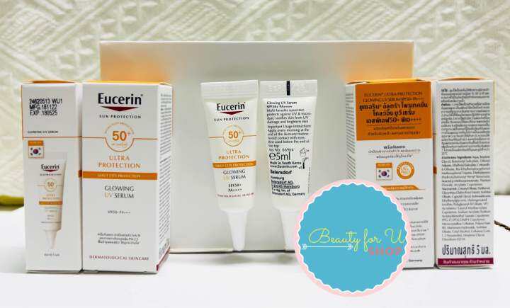 Eucerin Ultra Protection Glow UV Serum SPF50+ PA++++ 5ml. | Lazada.co.th
