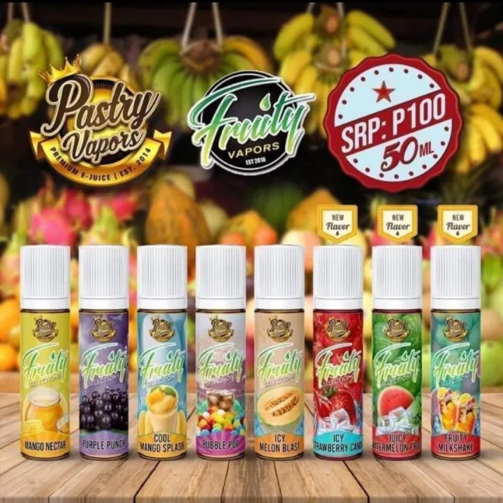 PASTRY VAPOR FRUITY SELECTION 3MG / 50ML | Lazada PH