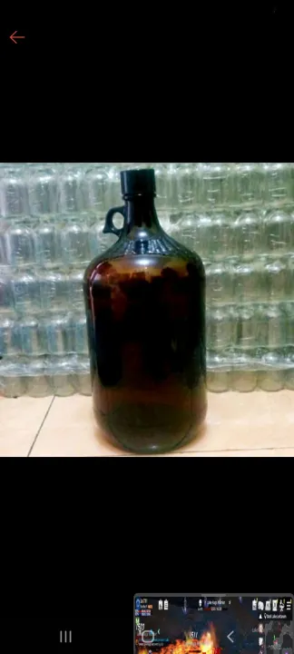 Botol Kaca Gelap 4 liter | Lazada Indonesia