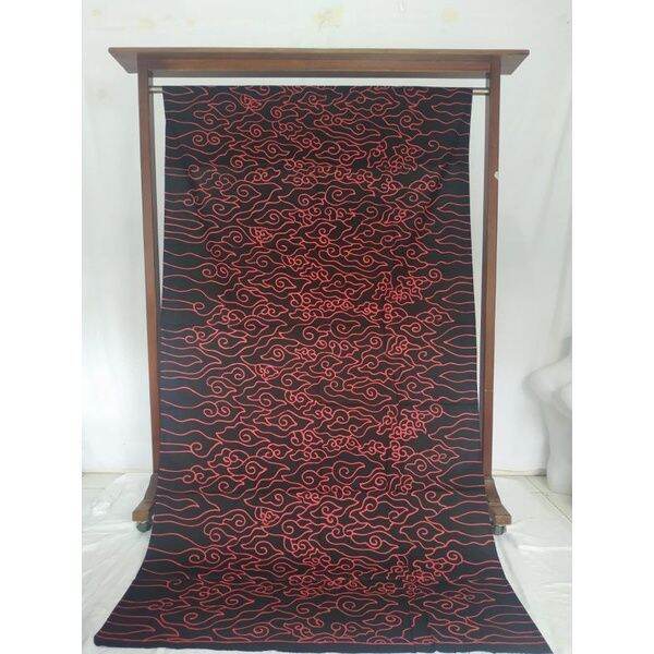 Kain Batik motif mega mendung dasar hitam merah | Lazada Indonesia Kain Batik motif mega mendung dasar hitam merah | Lazada Indonesia