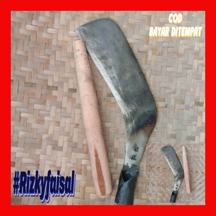 Berang (Cap Matahari) Pisau Rumput Congkrang Babat Rumput Gagang Kayu ...