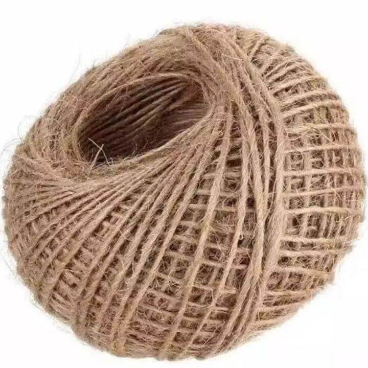 Tali goni tali rami per 50m tali kerajinan tali rami murah | Lazada ...