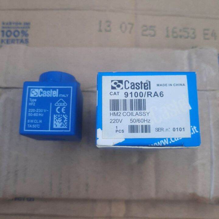 selenoid Coil castel original | Lazada Indonesia