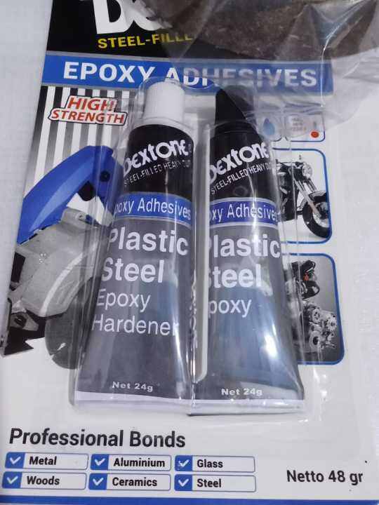 LEM CAMPUR DEXTONE 48 GRAM KHUSUS LEM KULIT KAMPAS GANDA MOTOR MATIC ...