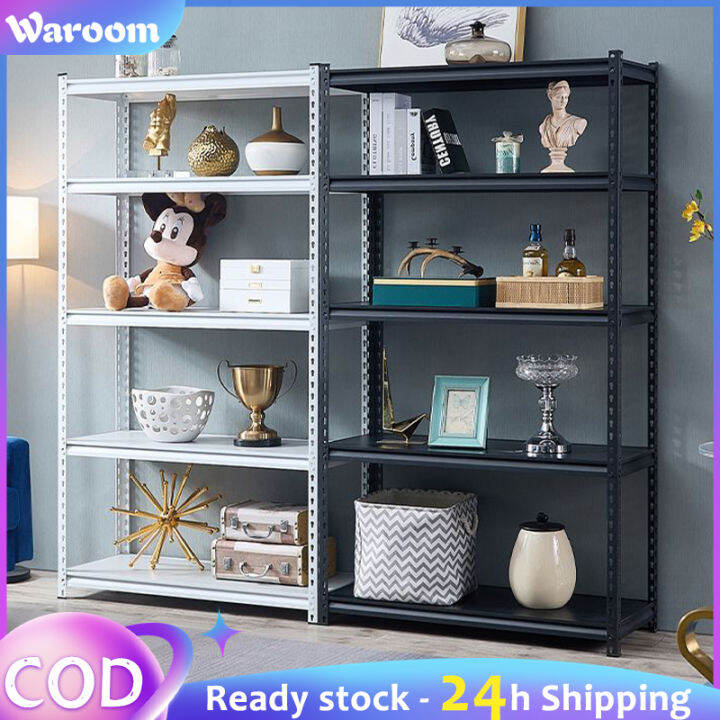 WAROOM 4/5 Tier Boltless Rack Adjustable Metal Rack Value Multipurpose Shelve Rack / Kitchen ...