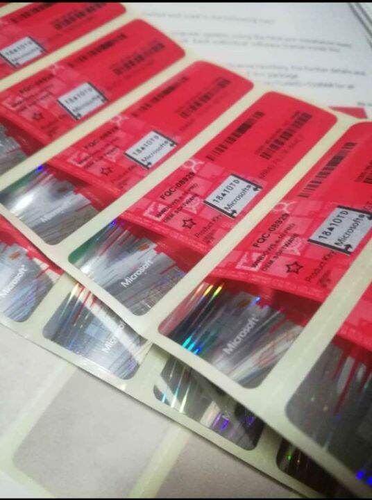 Windows 10 Pro COA/STICKER | Lazada PH