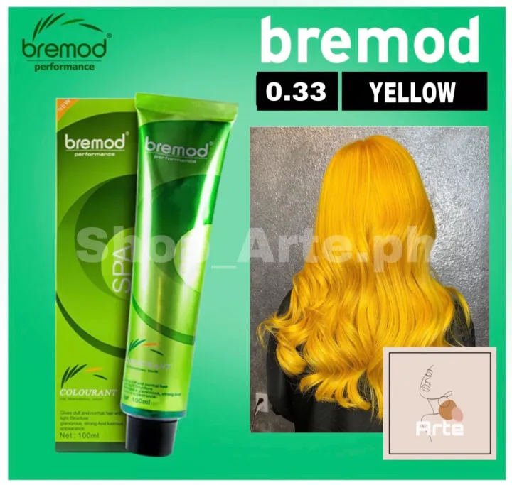 BREMOD 0.33 YELLOW Hair Colorant Set | Lazada PH