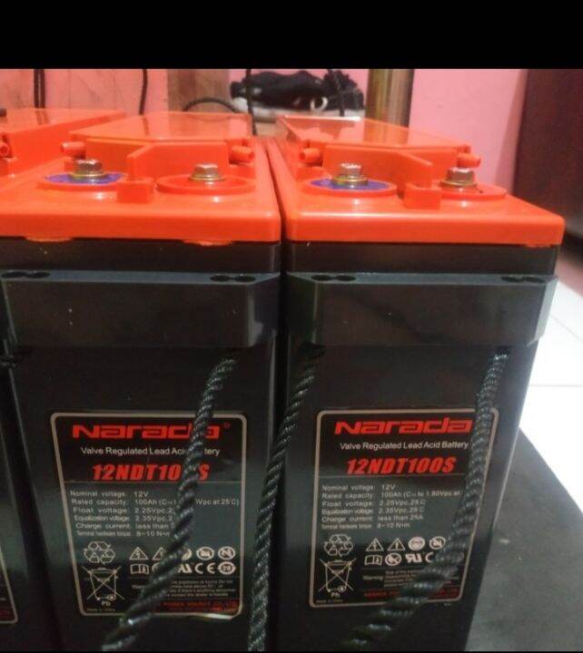 Baterai AKI VRLA 12V 100AH Narada second | Lazada Indonesia