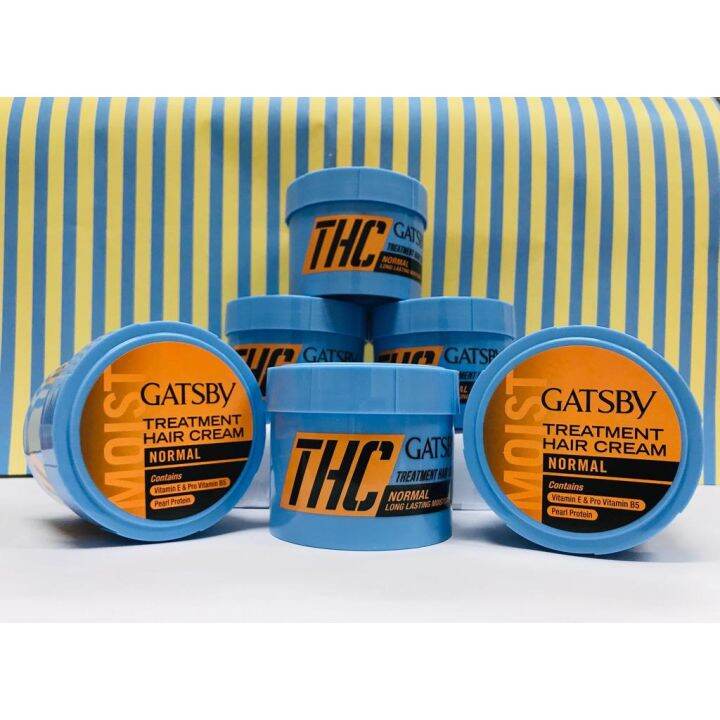 Gatsby THC Treatment Normal Hair Cream Ukuran 70 gr 125 ml 250 gr ...
