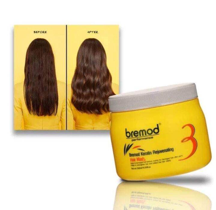 Bremod Keratin Hair Mask Treatment 500ml | Lazada PH