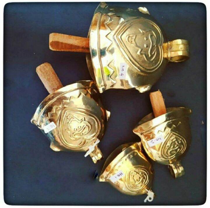 Klontong Sapi Ternak / Lonceng Sapi Kuningan / Lonceng Rumah warna ...