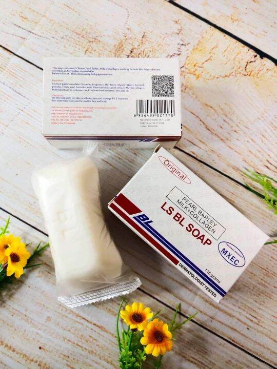 𝖫𝖲 𝖡𝖫 𝖲𝗈𝖺𝗉 (𝖬𝗂𝗅𝗄 + 𝖢𝗈𝗅𝗅𝖺𝗀𝖾𝗇) 115𝗀 | Lazada PH