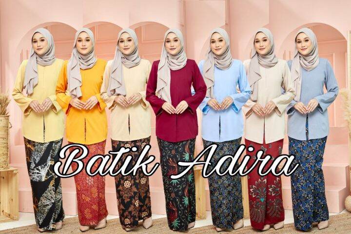 BAJU KURUNG ADIRA CORAK BATIK EXCLUSIVE BY DANISHA | Lazada