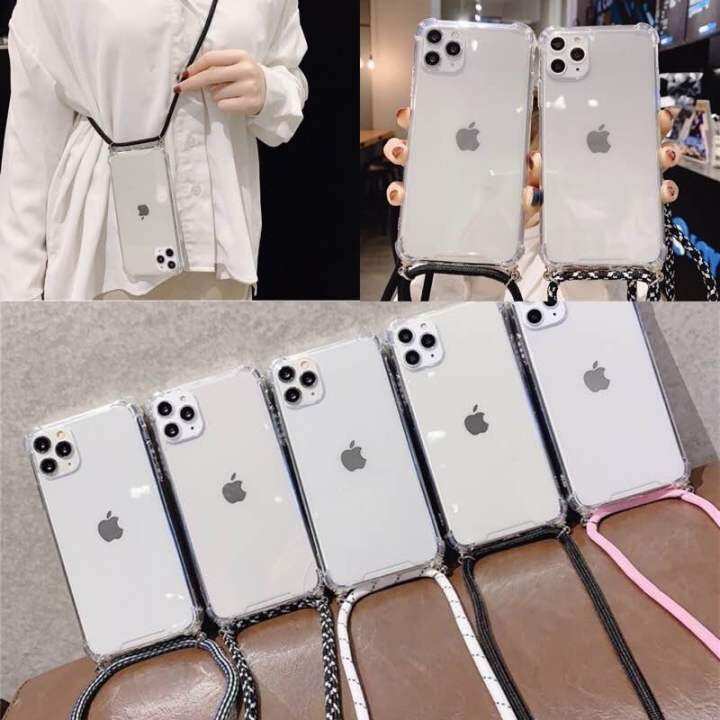SLING CASE + ANTI CRACK IPHONE 14 13 12 11 PRO MAX 14 PLUS X XR XS MAX ...