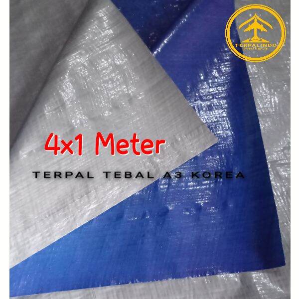 Terpal Tebal A3 Korea Uk: 4x1 Meter | Lazada Indonesia