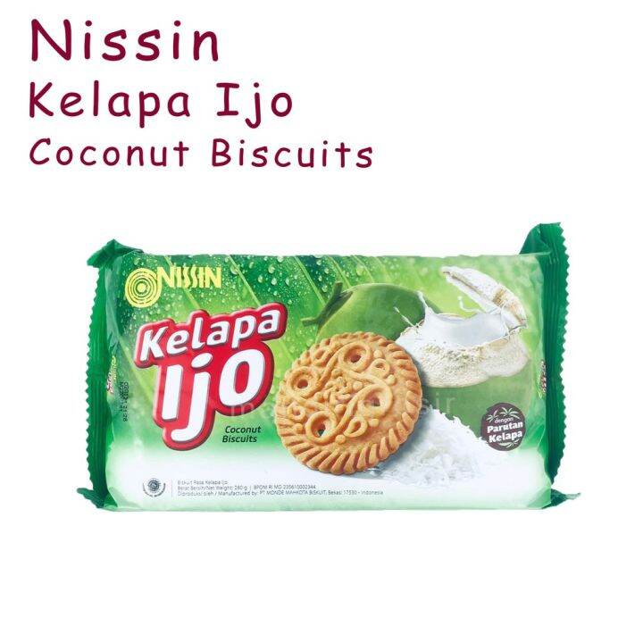 NISSIN BISKUIT KELAPA IJO 280GR 1PCS | Lazada Indonesia