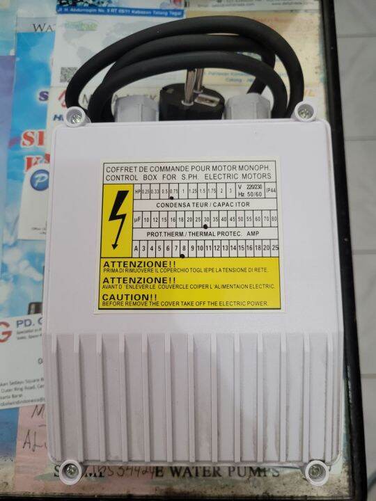 Control box pompa air satelite //Sumersble 0.75HP | Lazada Indonesia