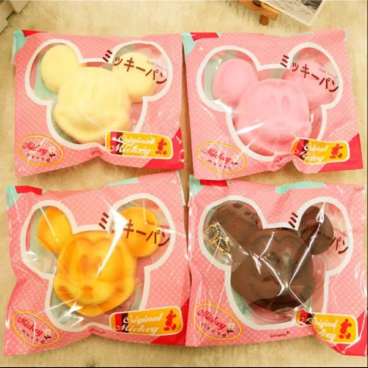 Geiiwoo Mickey Mouse Bread Squishy | Lazada