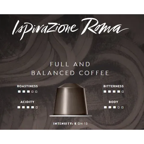 Nespresso Capsules 10’s - ISPIRAZIONE ROMA | Lazada