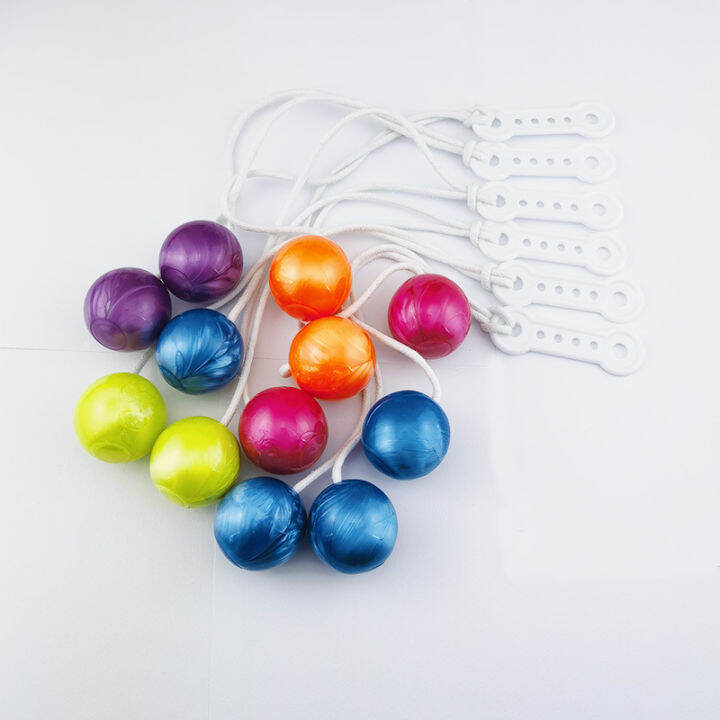 4cm Pro Clackers Lato ของเล่น Clack Ball ของเล่น Llatto กับไฟ LED Snap ...