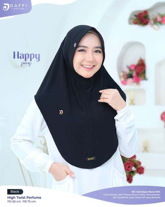 Hijab Instant Happy by Daffi Hijab | Lazada Indonesia