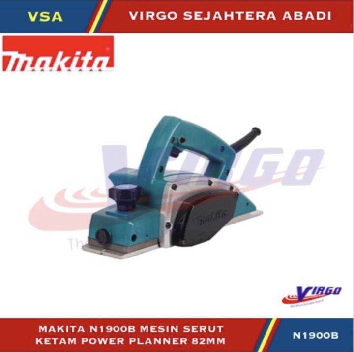 MAKITA N1900B MESIN SERUT KETAM KAYU POWER PLANER 82MM 3" INCH N 1900B | Lazada Indonesia