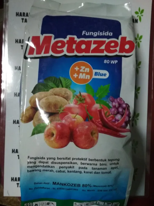 FUNGISIDA METAZEB BLUE 80 WP | Lazada Indonesia