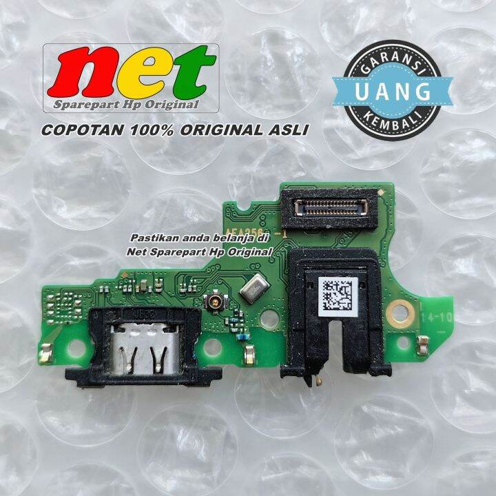 PAPAN PCB KONEKTOR CAS OPPO A15 CPH2185 / A15S ORIGINAL COPOTAN ...