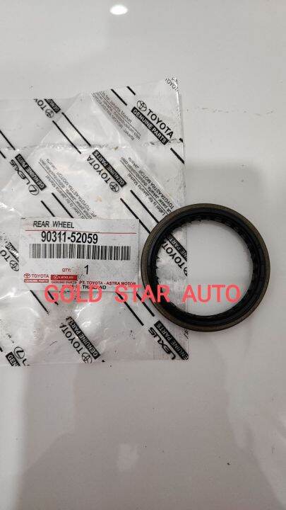 OIL SEAL RODA BELAKANG REAR WHEEL TOYOTA KIJANG 5K SUPER KF40 KF50 ...